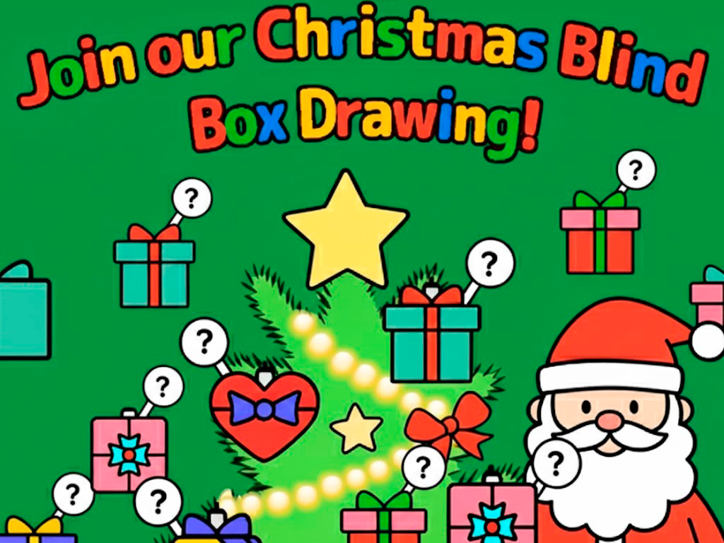 Join Our Christmas Blind Box‌ Drawing 🕹️ Spela online på SGameS