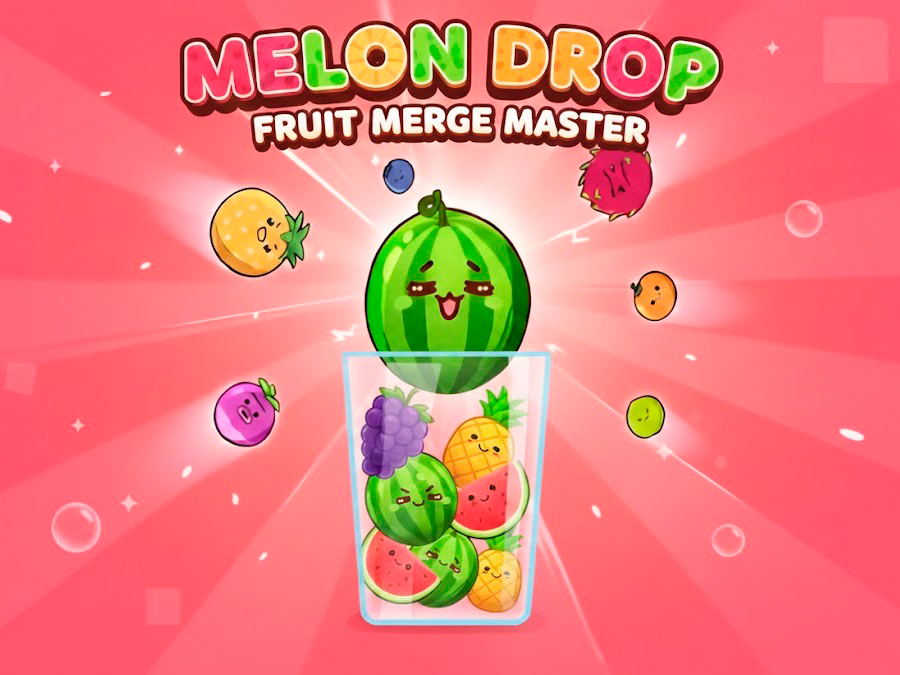 Melon Drop: Fruit Merge Master 🕹️ Spela online på SGameS